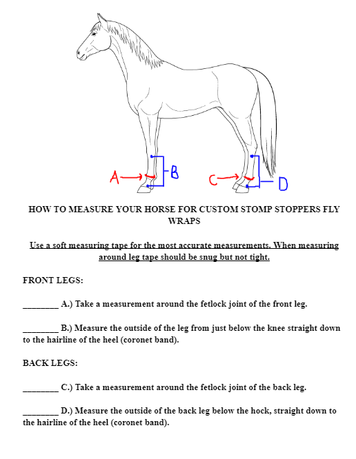 Stomp Stoppers Custom-Sized Small Fly Wraps